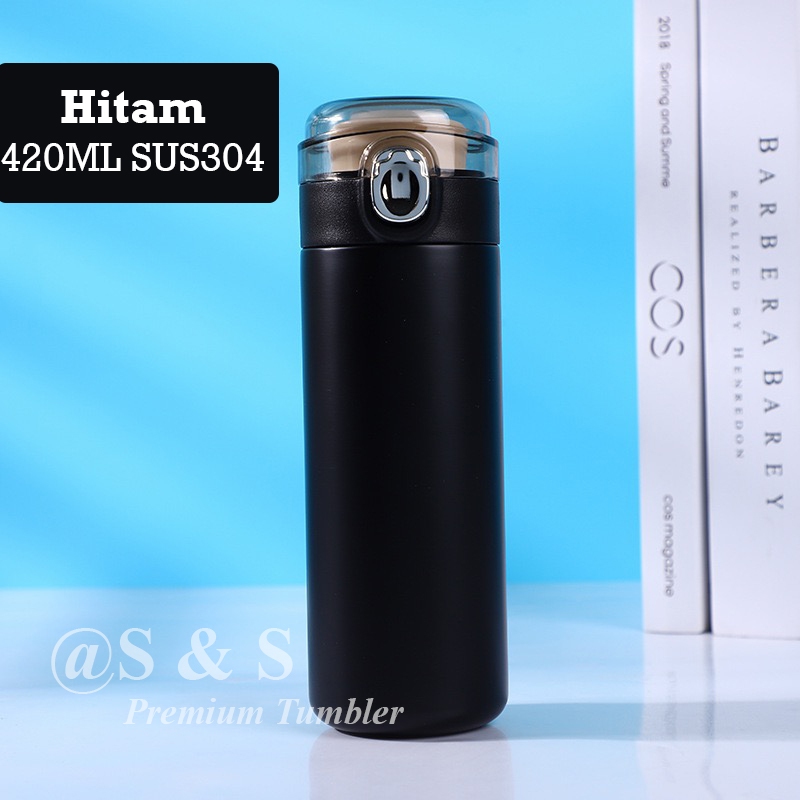 Jual (TM-018)Tumbler Vacuum Cup Premium 304 420ML/Vacuum Cup Stainless/Tumbler Minum | Shopee ...