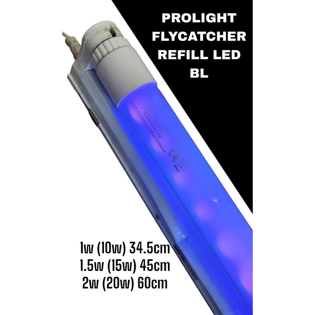 Jual LAMPU TL BL LED T8 1W ,1.5W, 2W Nyamuk, Serangga, Flycatcher PROLIGHT u/Zehn, Durevole ...