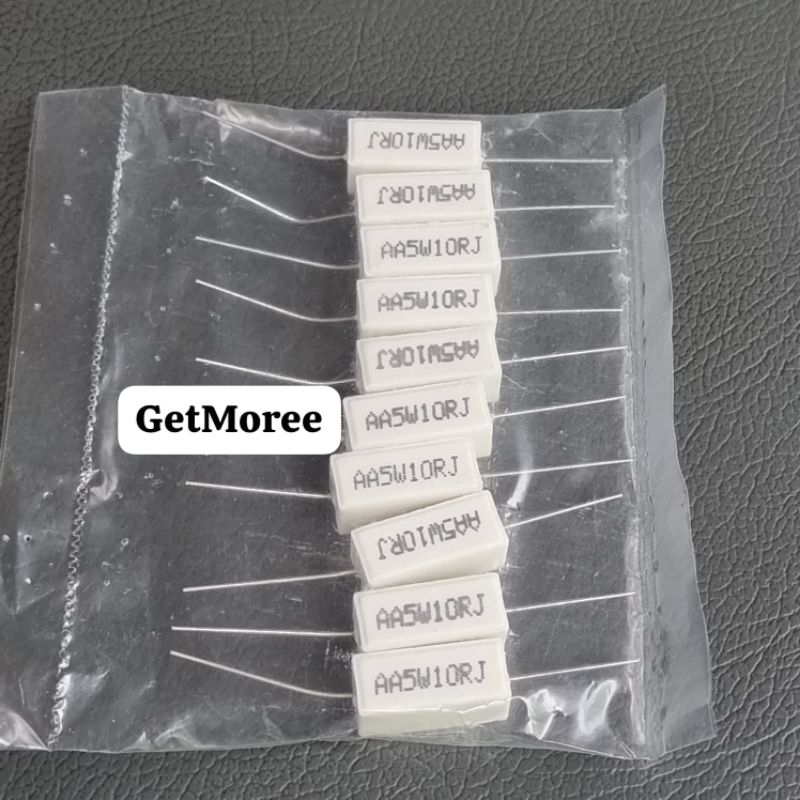 Jual 10PCS Resistor Kapur 5w 5 watt 5watt 3 10 22 27 33 47 56 68 100 120 180 220 330 390 470 680 ...