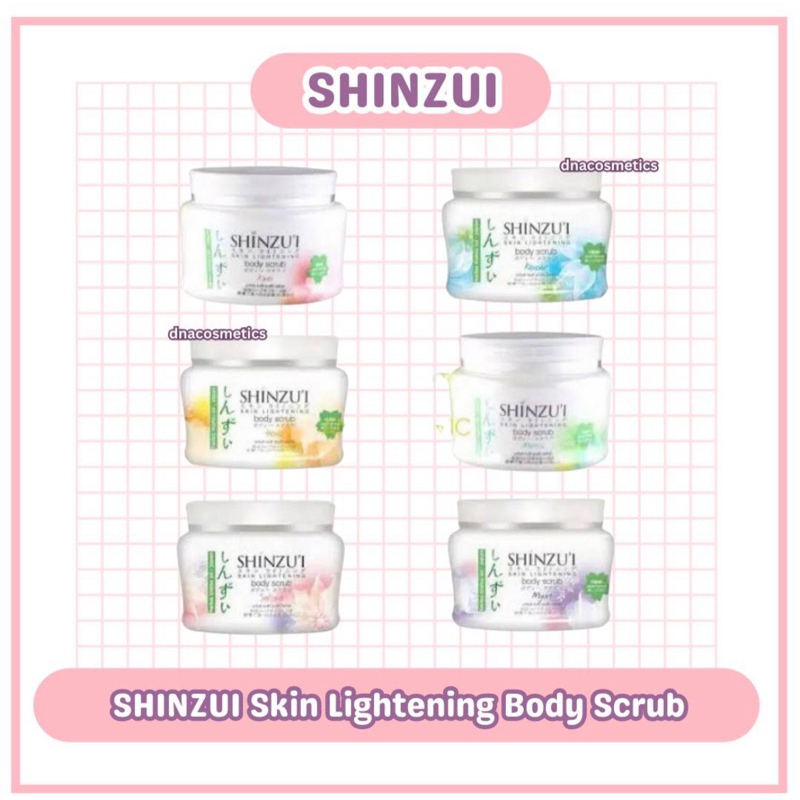 Jual SHINZUI Body Scrub 120 g (Kecil) & 200g (Besar) - dnacosmetics ...