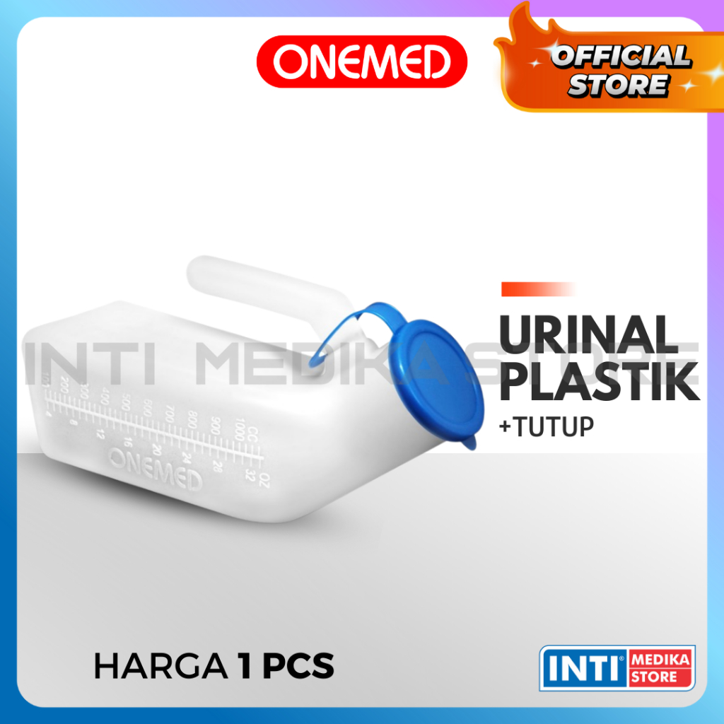 Jual ONEMED - Urinal Laki Laki + Tutup Plastik / Pispot | Shopee Indonesia