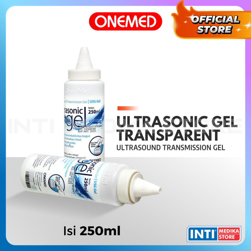 Jual ONEMED - Ultrasonic Gel Transparan 250ml | USG Jelly Aquasonic ...