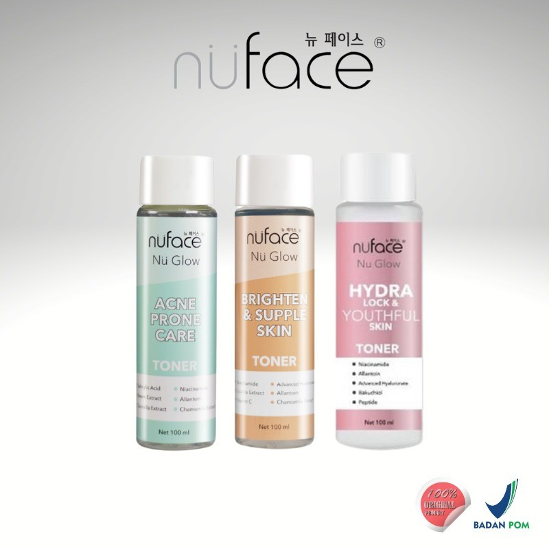 Jual Nuface Nu Glow Acne Prone Care Toner 100 Mlnormal To Oily Skin Toner Shopee Indonesia