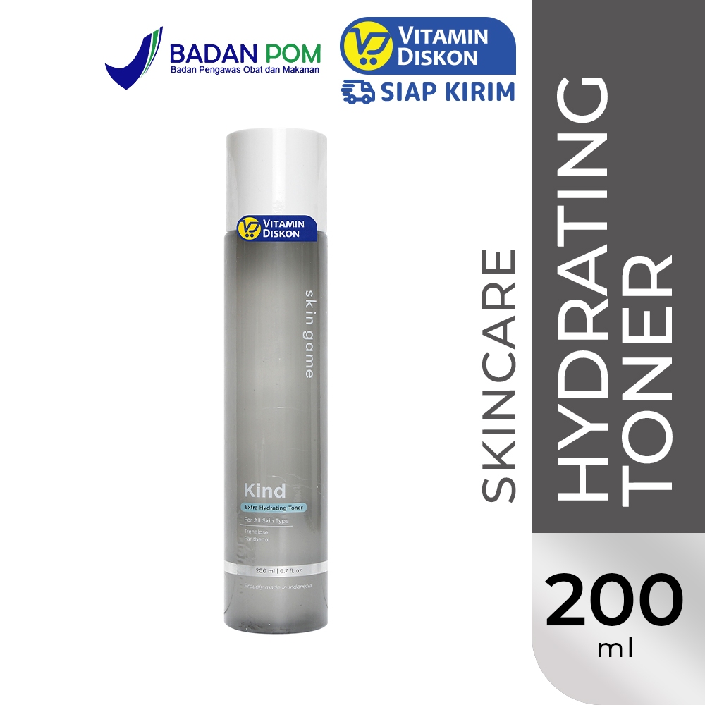Jual SKIN GAME KIND EXTRA HYDRATING TONER 200 ML | Shopee Indonesia