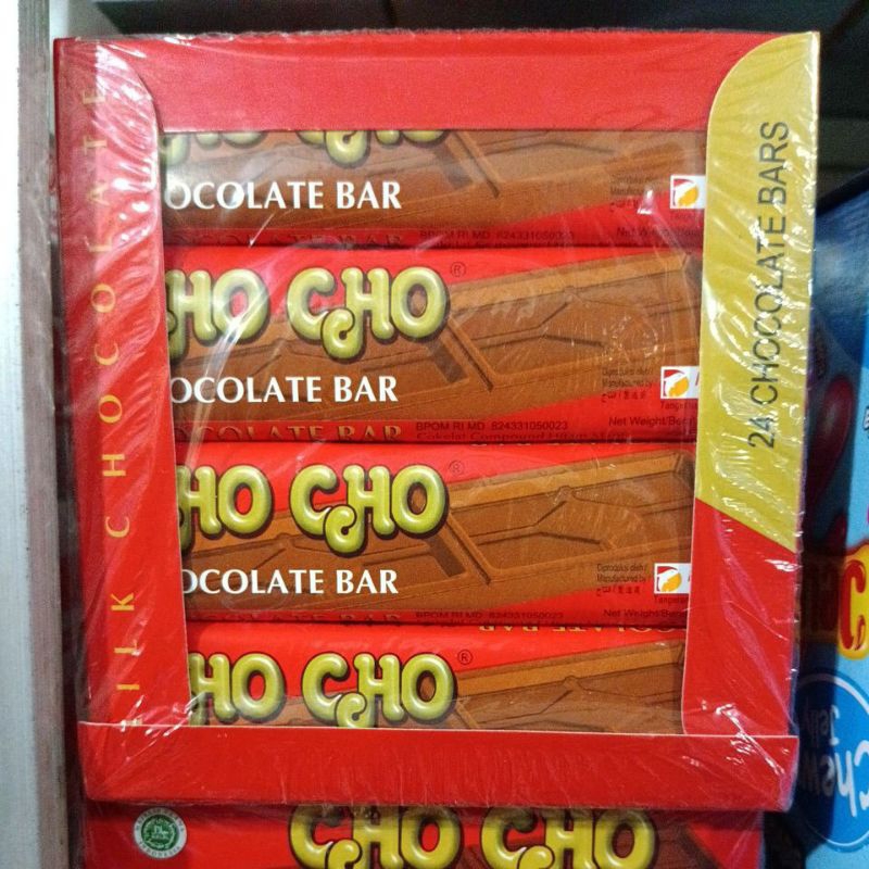 Jual Coklat cho cho bar isi 24pcs | Shopee Indonesia