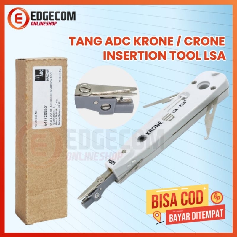Jual Tang Krone / Crone LSA insertion Tool punch tool down cable ...
