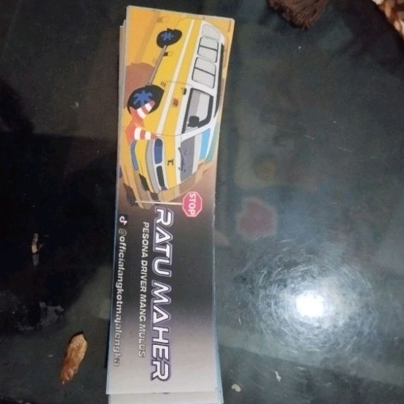 Jual Stiker Ori Angkot RatuMaher | Shopee Indonesia