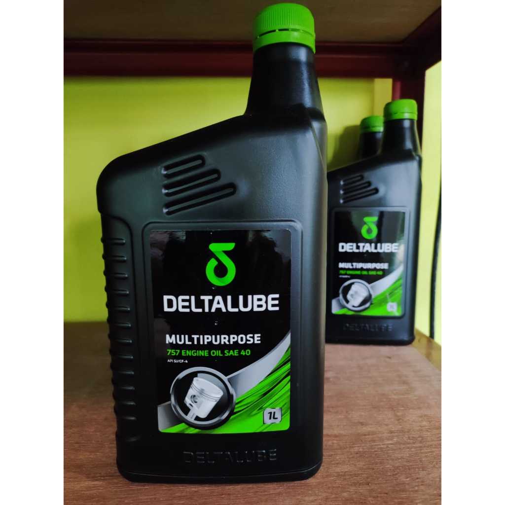 Jual Oli Deltalube Multipurpose 757 Sae 40 & 30 Bensin & Diesel, Mobil ...