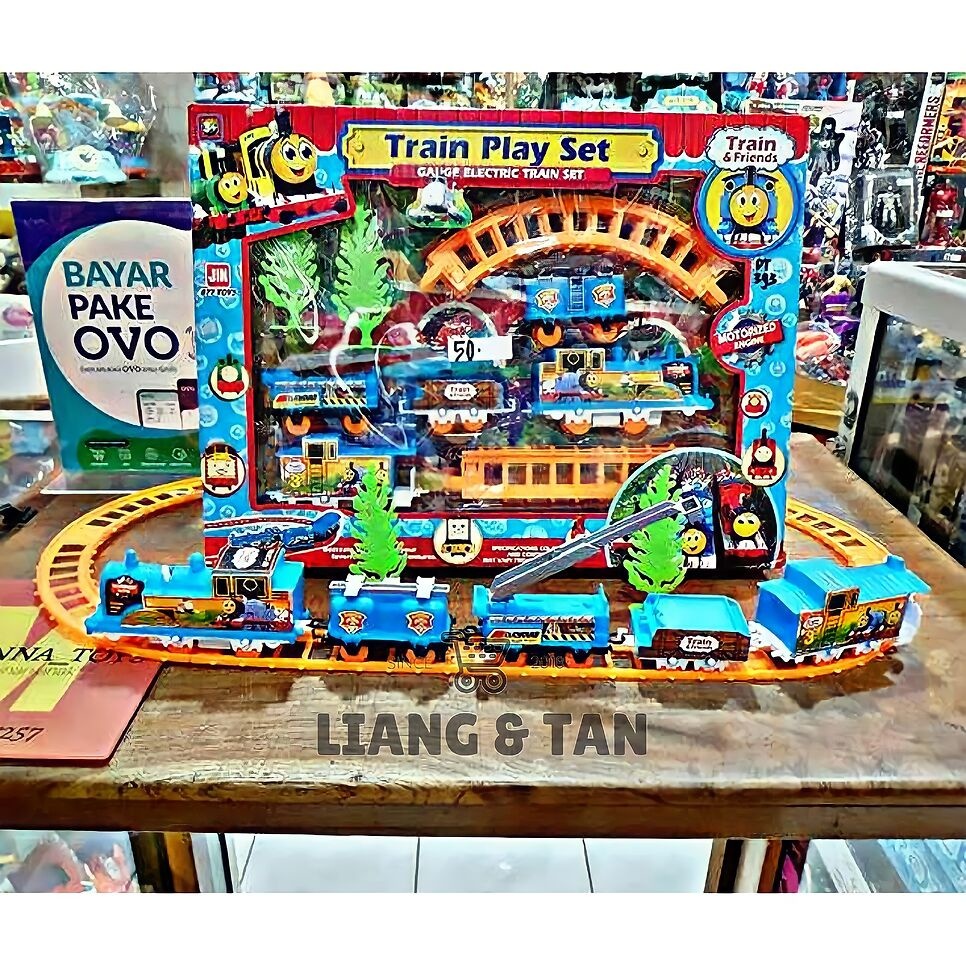 Jual Mainan Anak Rel Track Kereta Api Train Play Set 5 Gerbong Konstruksi Pohon SNI | Shopee ...