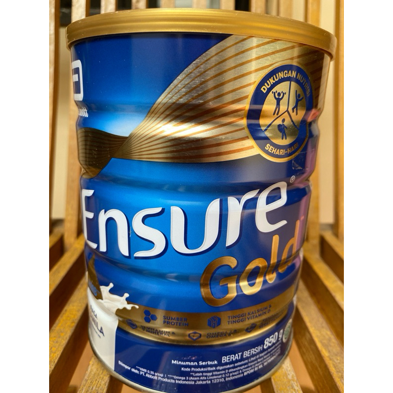 Jual Ensure gold vanila 850 gr | Shopee Indonesia