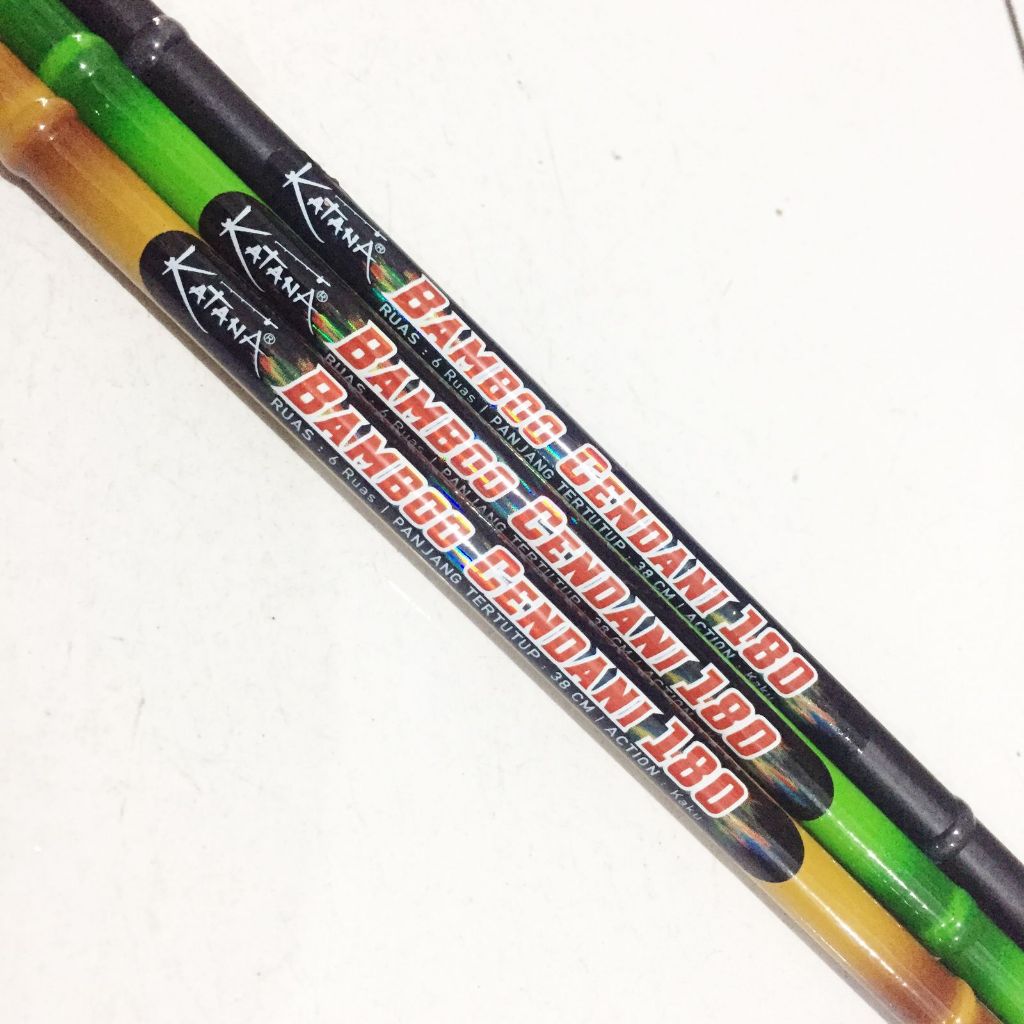 Jual Joran Pancing Tegek Katana Bamboo Cendani 1.8 - 4.5 M (Ukuran Pas ...