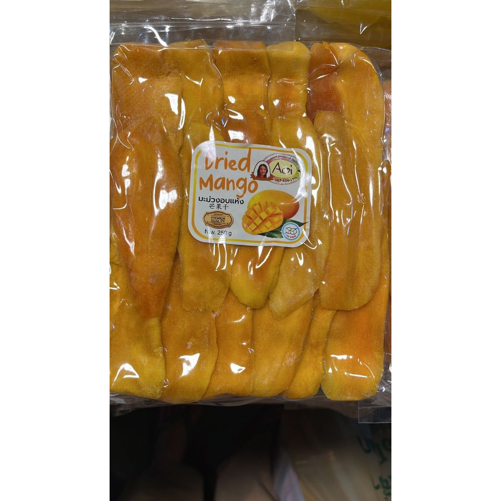 Jual Makanan Ringan Thailand Dried Mango AOI 250 Gr Ada Original dan ...