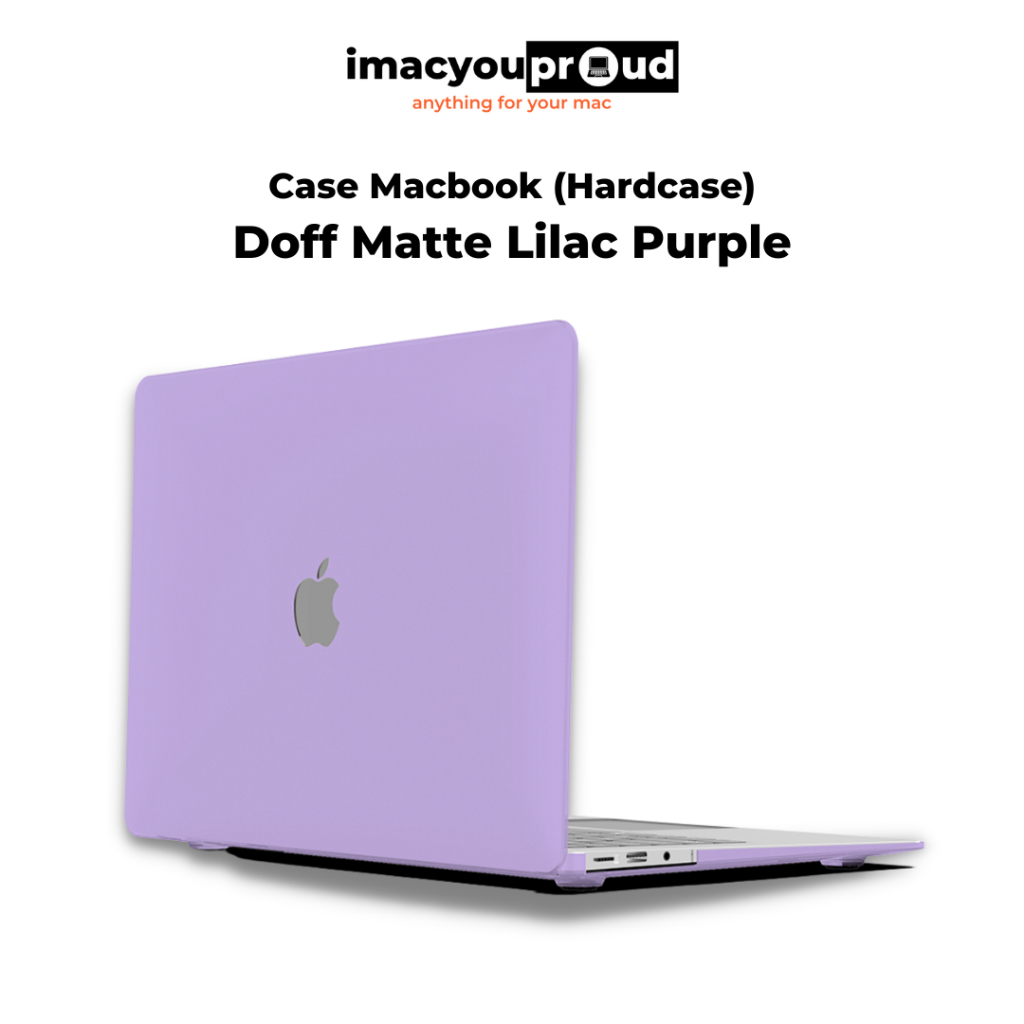 Jual MACBOOK CASE MATTE LILAC PURPLE NEW AIR PRO 13 14 15 16 2021 2022 ...