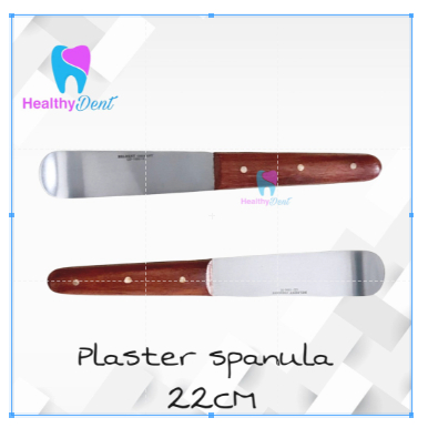 Jual Dental Plaster Spatula Gips kayu/alat plaster stone gagang kayu ...