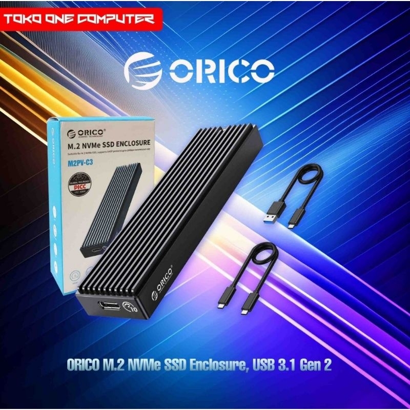 Jual ORICO ENCLOSURE SSD M2.NVME USB 3.0 TYPE C | Shopee Indonesia