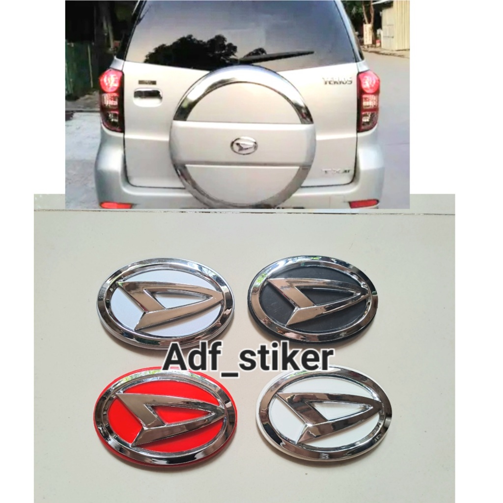 Jual Emblem Logo tutup ban serep terios / cover ban serep terios lama ...