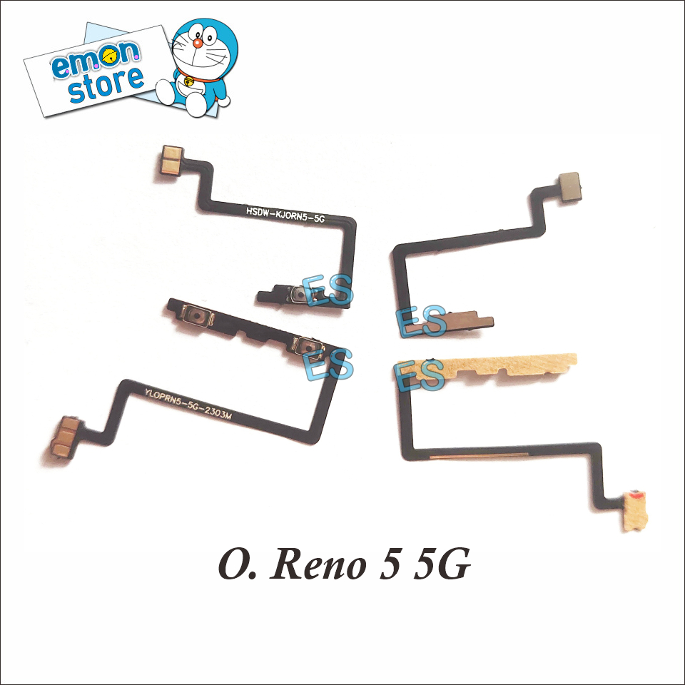 Jual Flexible Tombol Power On Off Flexibel Volume Oppo Reno 5 5G Reno5 5G | Shopee Indonesia