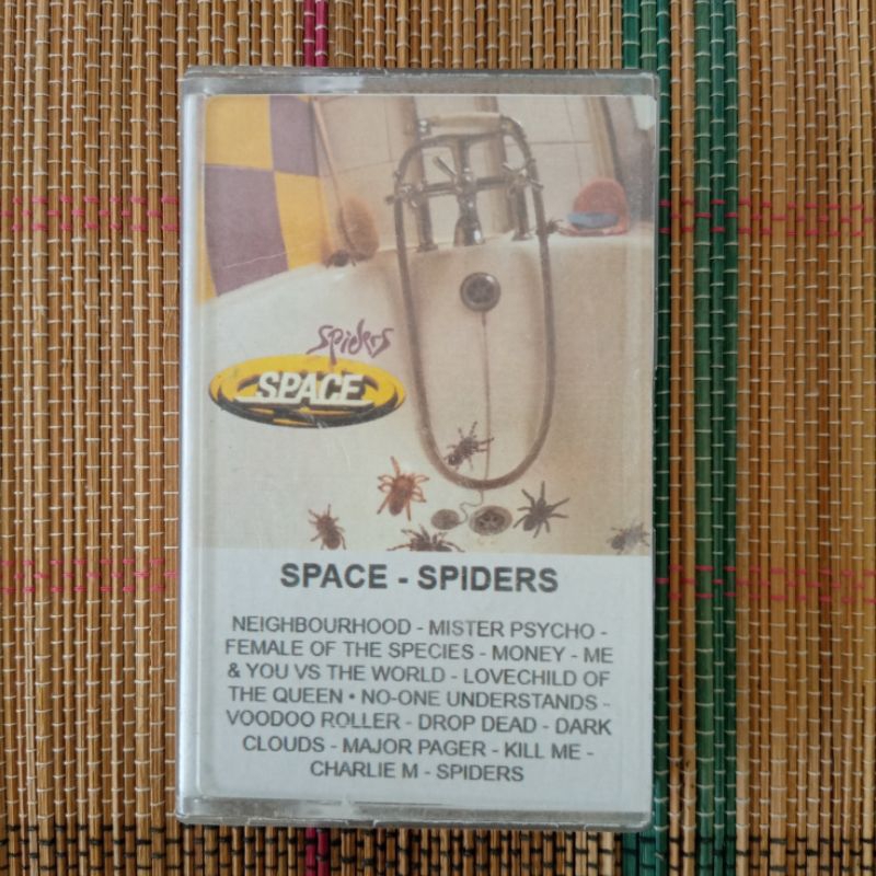 Jual SPACE - SPIDERS " Cassette Tape kaset Pita | Shopee Indonesia