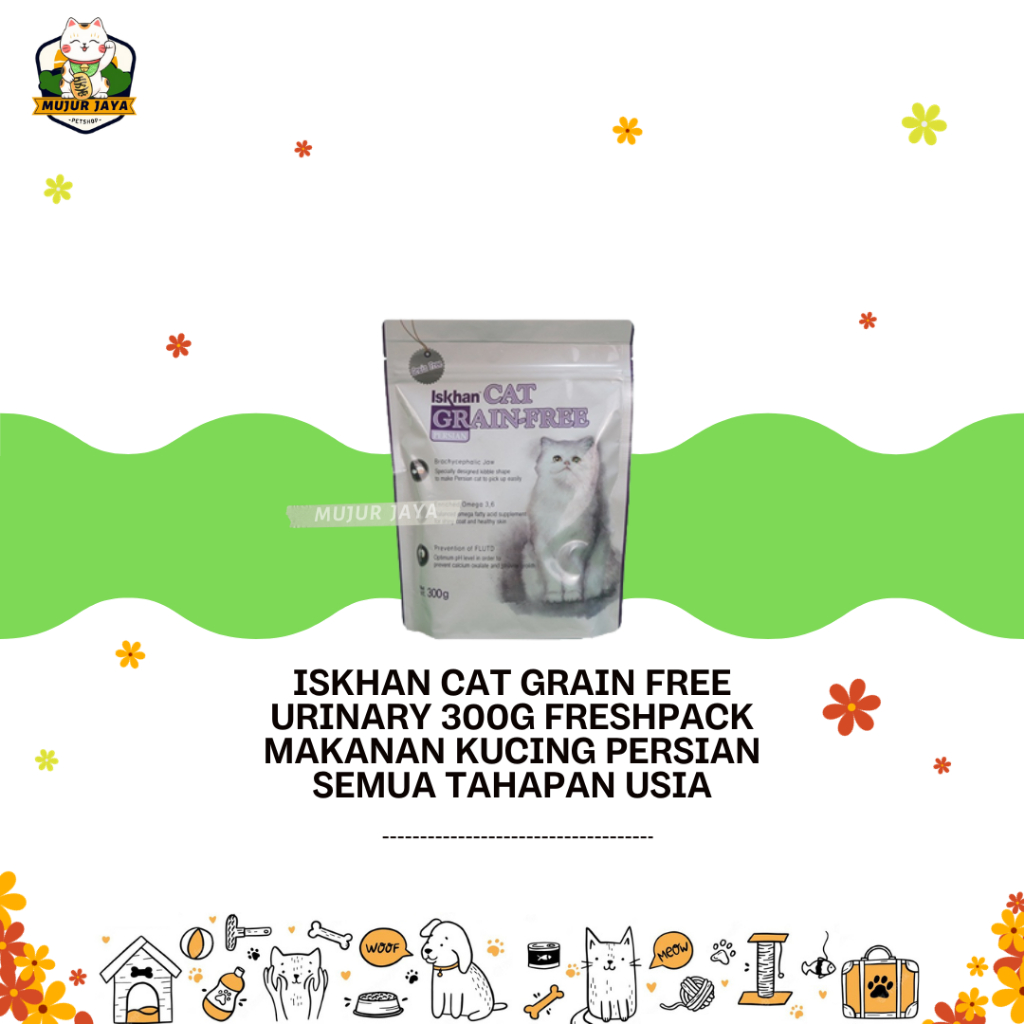 Jual Iskhan Cat Grain Free Urinary 300g Freshpack Makanan Kucing ...
