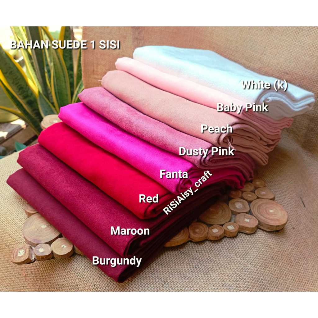 Jual KAIN SUEDE IMPORT | SUEDE TEBEL | DALAMAN TAS 2 |SUEDE POLOS BAHAN ...