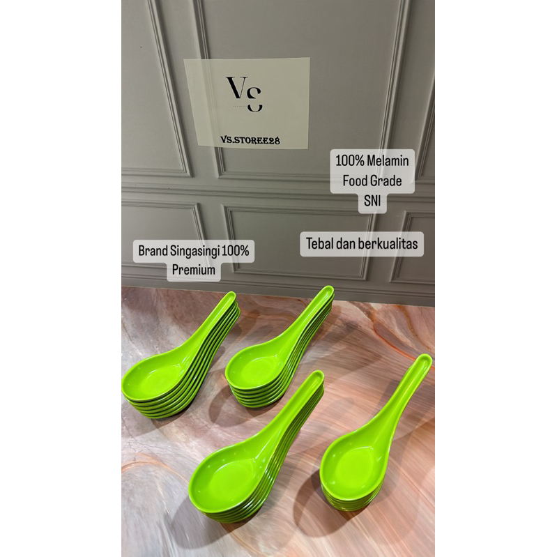 Jual Sendok Soup - Sendok bebek - Sendok Melamine 100% Original uni ...