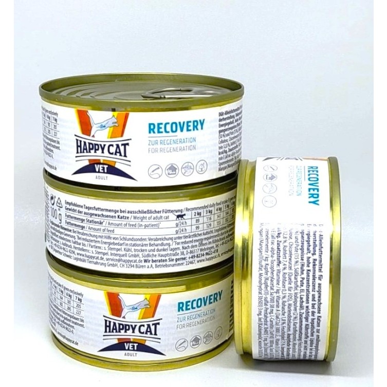Jual HAPPY CAT food RECOVERY KALENG 100 GR makanan basah kucing ...