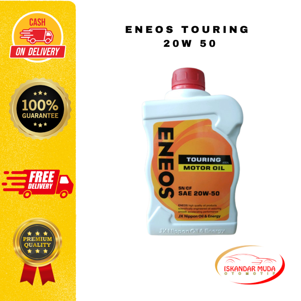 Jual ENEOS Oli Mesin Mobil SAE 20W-50 SN Kemasan 1L | Shopee Indonesia