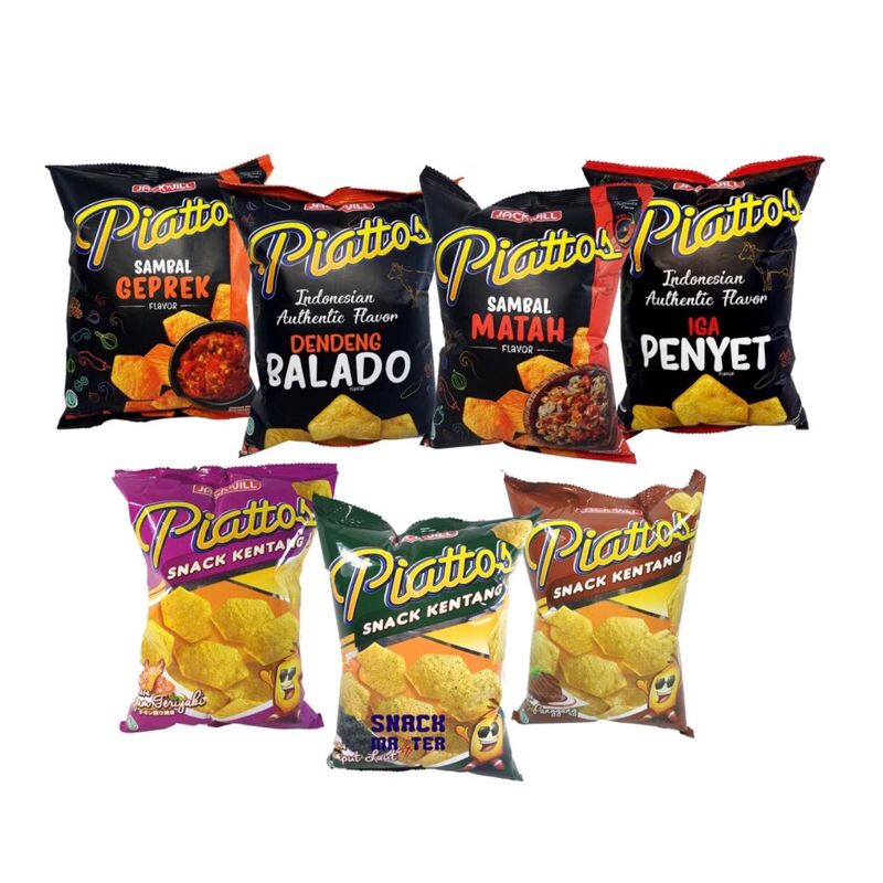 Jual PIATTOS 70GR JACK N JILL SNACK KENTANG CHIKI | Shopee Indonesia