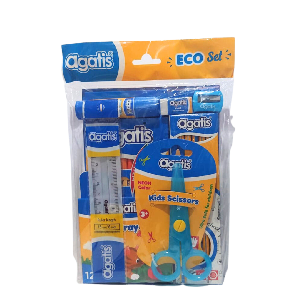 Jual Agatis Eco Coloring Set / Paket Mewarnai Agatis 111GBS SET-2 ...