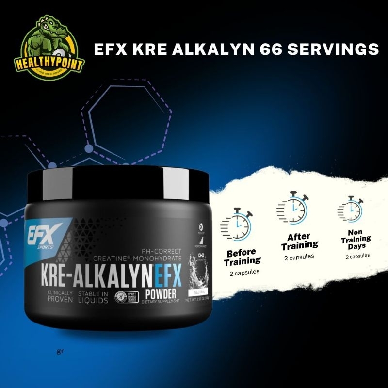 Jual Efx kre Alkalyn Powder 66 Serving Creatine | Shopee Indonesia