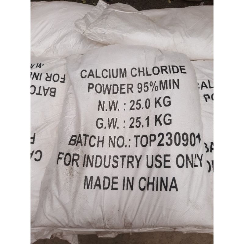 Jual Calcium Chloride - Kalsium Klorida powder - Cacl2 - 25 kg | Shopee ...