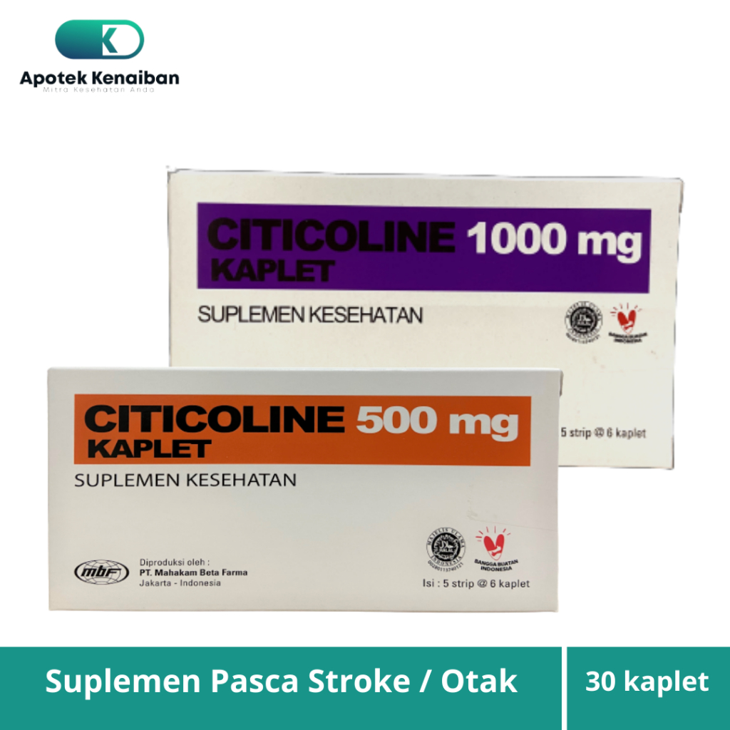 Jual CITICOLINE 500 MG & 1000 MG MAHAKAM BOX SUPLEMEN PASCA STROKE ...