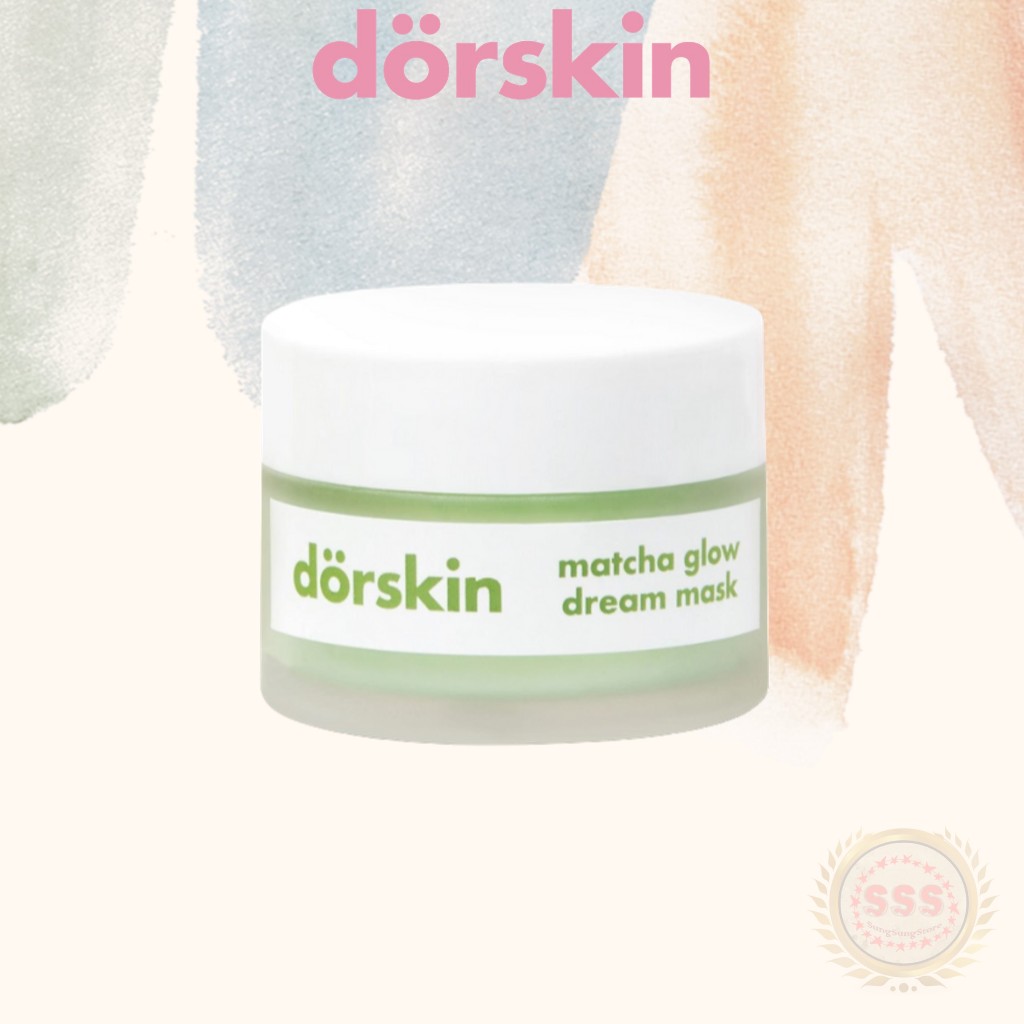 Jual DORSKIN Matcha Glow Dream Sleeping Mask Acne Brightening Anti ...