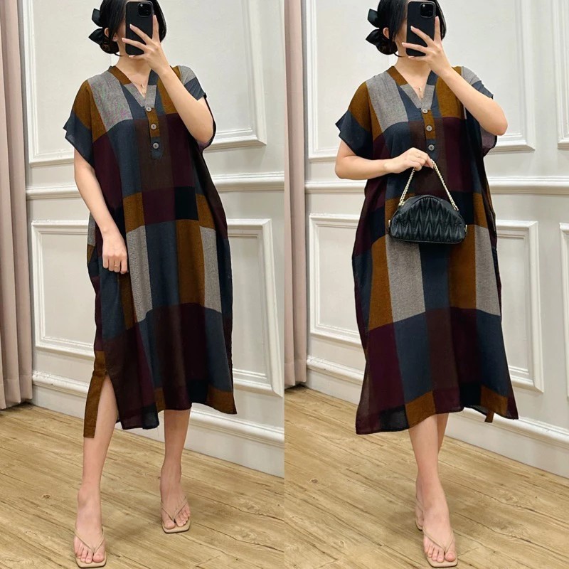 Jual Daster Terbaru Home Dress Motif Daster Cantik Kekinian Cewek ...