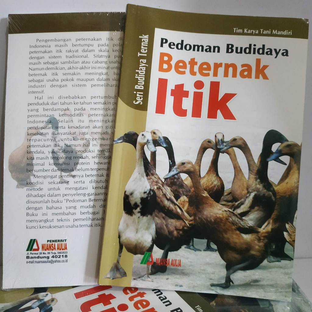 Jual Pedoman Budidaya Beternak Itik (seri budidaya ternak) | Shopee ...