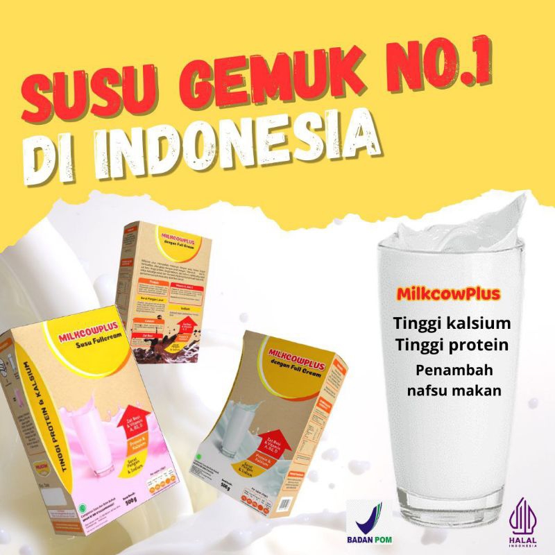 Jual PAKET 2 BOX MILKCOW PLUS SUSU PENINGGI BADAN AMPUH MILKCOW PLUS ISI 2BOX SUSU WEIGHT GAIN ...