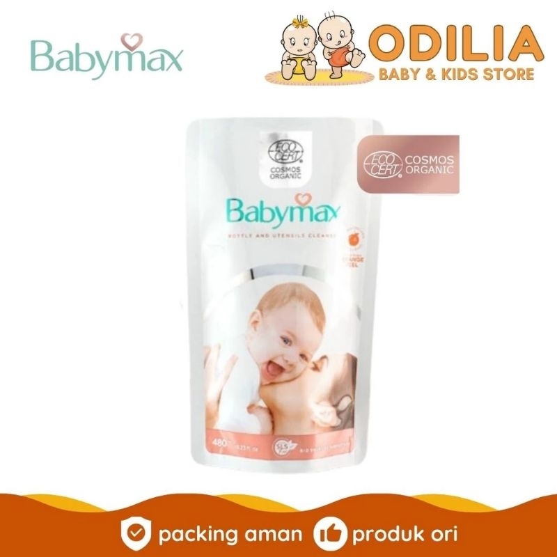 Jual Baby Max Bottle & Utensils Cleanser Pouch Refill 480 ml - Isi ...