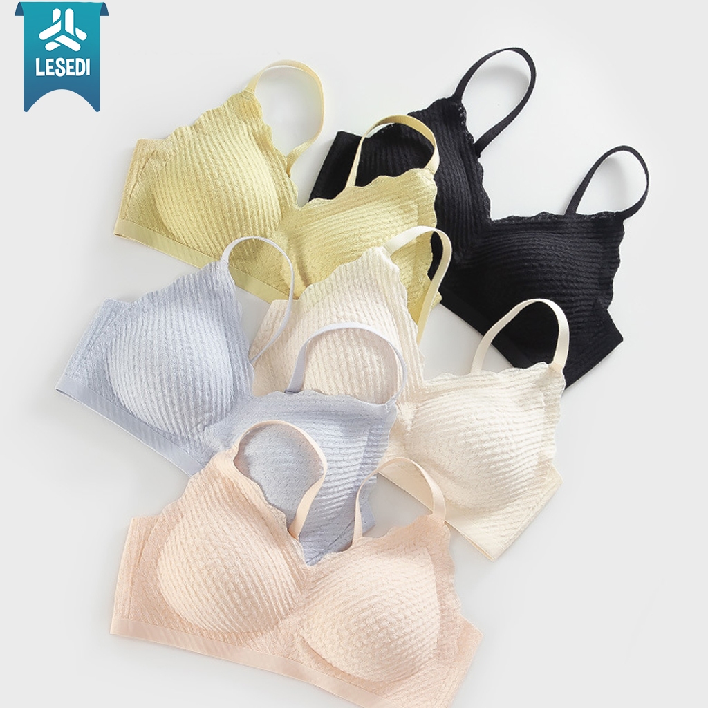 Jual LESEDI BRA Seamless Renda Halus BH Push Up Bra Wanita BH Ringan ...
