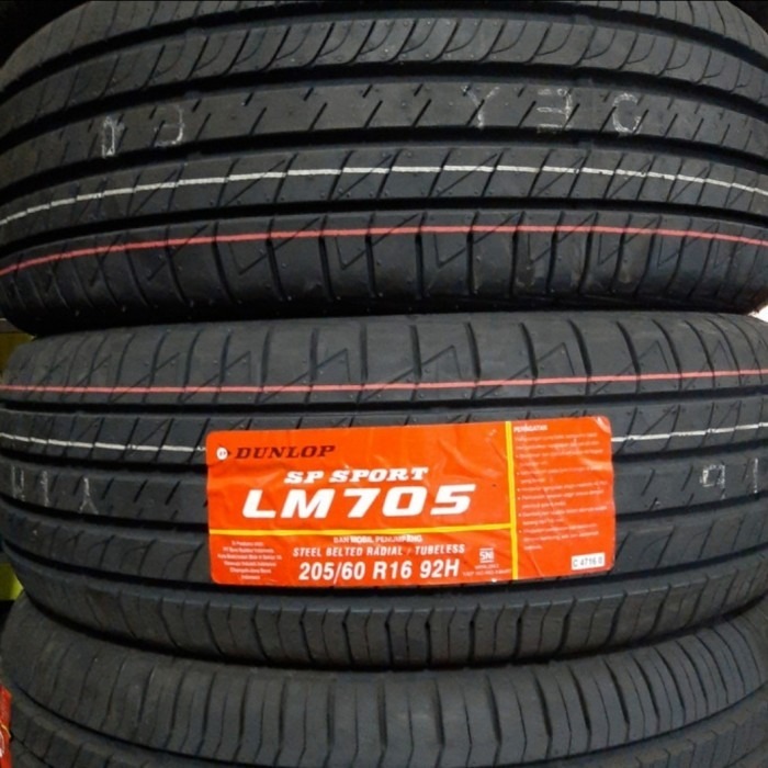 Jual BAN Dunlop LM705 ukuran 205/60 R16 - Ban Mobil Accord vti Biante ...
