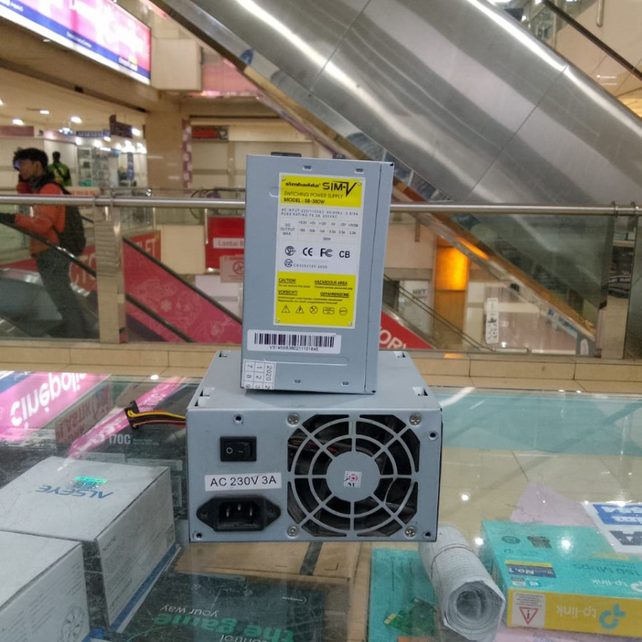 Jual POWER SUPPLY SIMBADDA 380 WATT 2ND | Shopee Indonesia