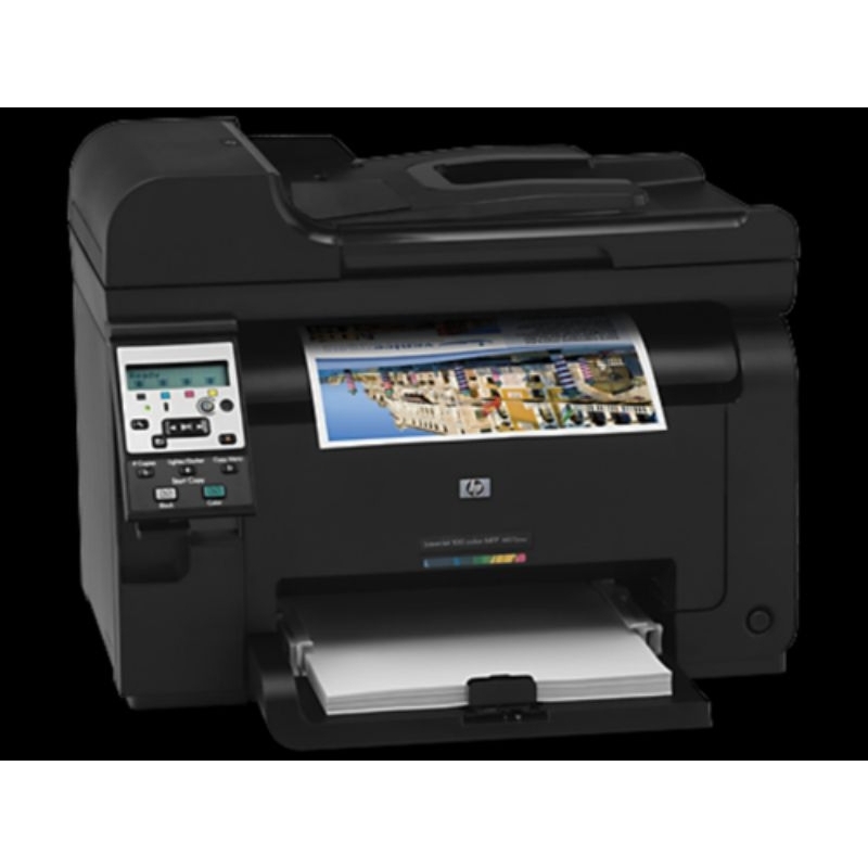 Jual HP LaserJet Pro 100 Color MFP M175nw Adf wifi | Shopee Indonesia