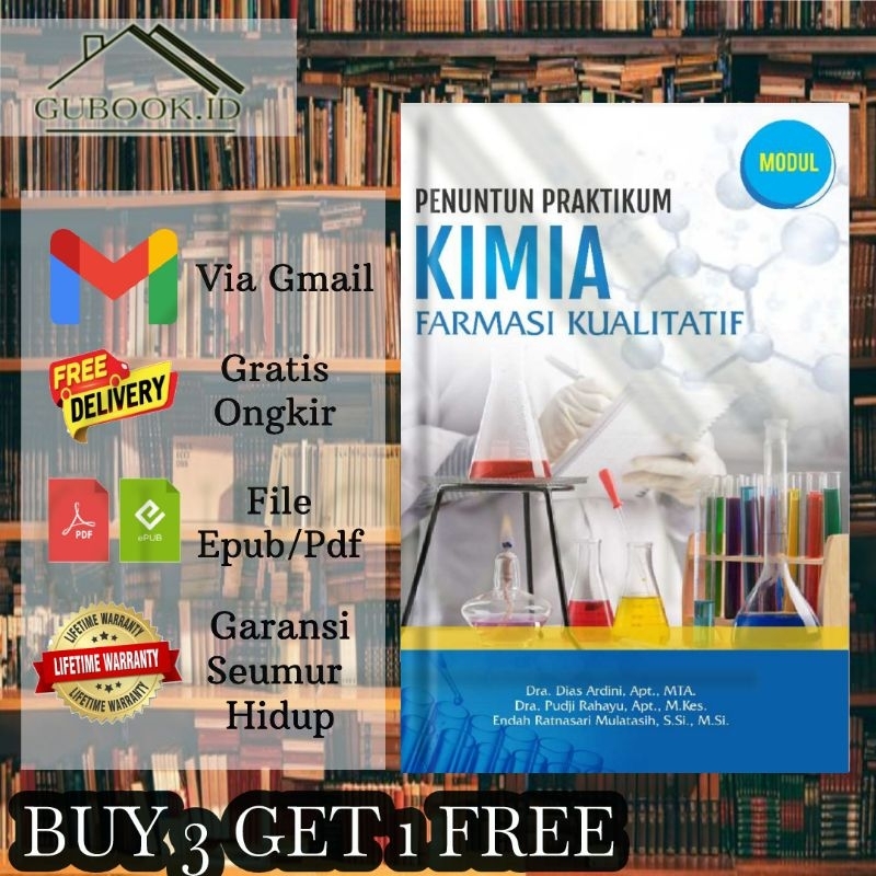 Jual Modul Penuntun Praktikum Kimia Farmasi Kualitatif | Shopee Indonesia