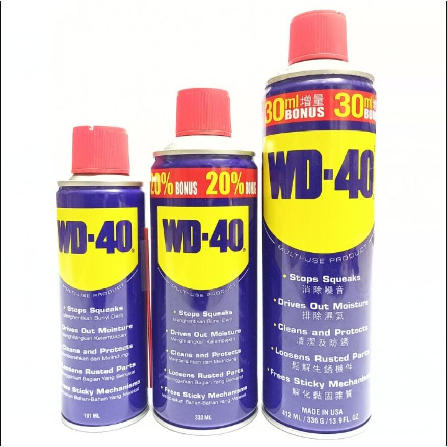 Jual WD40 120ml 191ml 220ml 333ml 412ml WD40 WD 40 333ml WD 40 120 ml 191 ml 220 ml 333 ml 412 ...