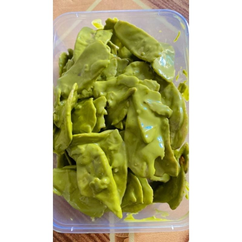 Jual Keripik Pisang Matcha Lumer/Banana matcha melted free sumpit ...