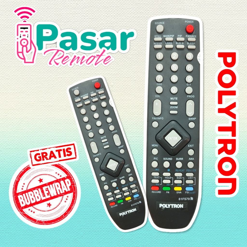 Jual REMOTE TV POLYTRON LED | Shopee Indonesia