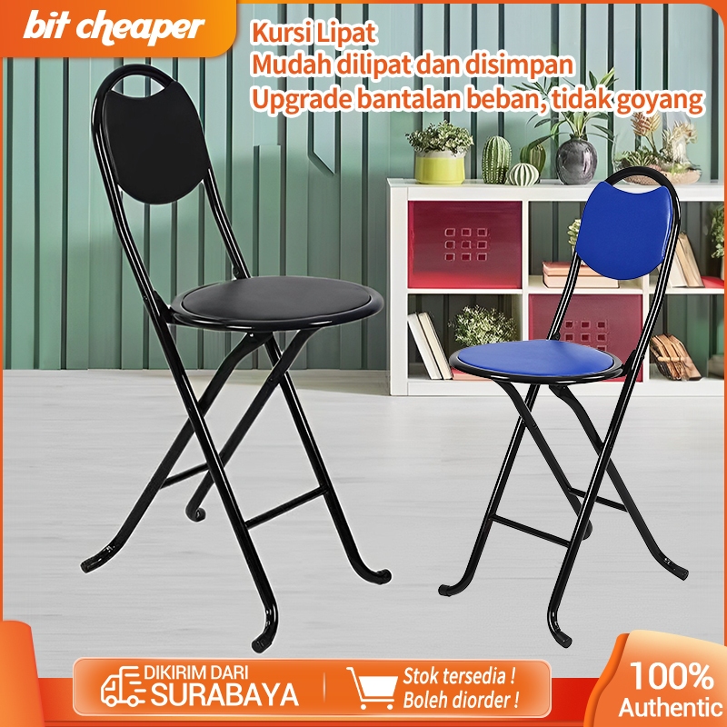 Jual Kursi Lipat Folding Chair Travel Kursi Lipat Sholat Kursi Makan ...