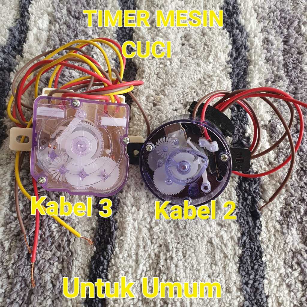 Jual TIMER MESIN CUCI UMUM/UNIVERSAL KABEL 3 DAN 2 ( SANKEN.SHARP ...
