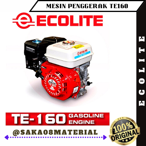 Jual JUAL MESIN PENGGERAK BENSIN SERBA GUNA 4 TAK TE160 TE200 5.5HP 6 ...