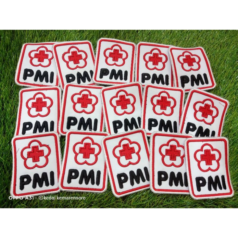 Jual LOGO BET PMI PALANG MERAH INDONESIA BORDIR TIMBUL | Shopee Indonesia