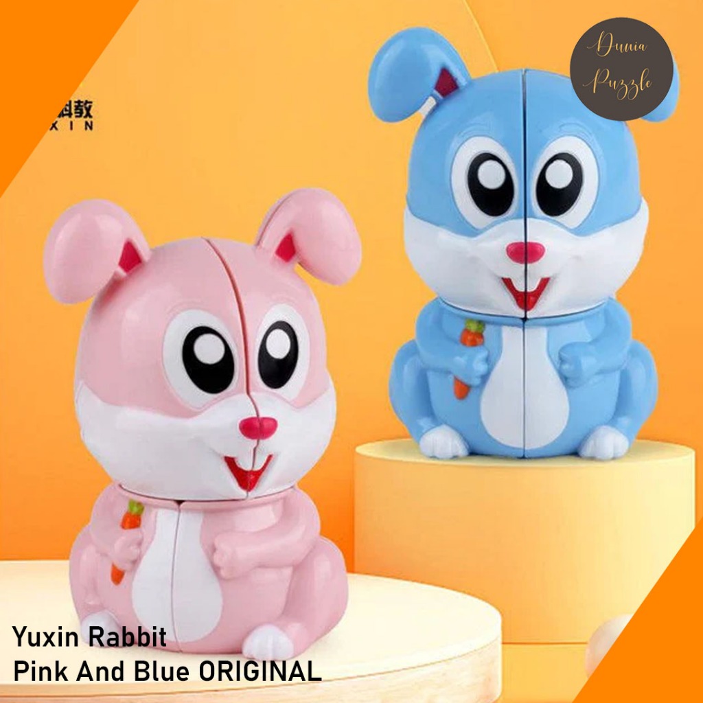 Jual Rubik 2x2 Yuxin Rabbit 2x2 WARNA WARNI Kelinci lucu | Shopee Indonesia